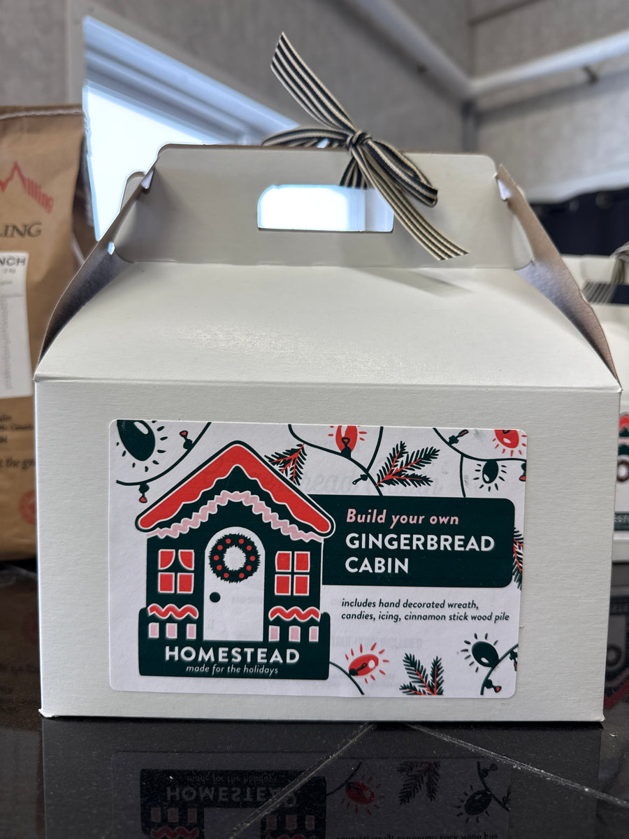 Homestead Bakery Gingerbread House Kit – Farm Store at Sheldon Creek Dairy