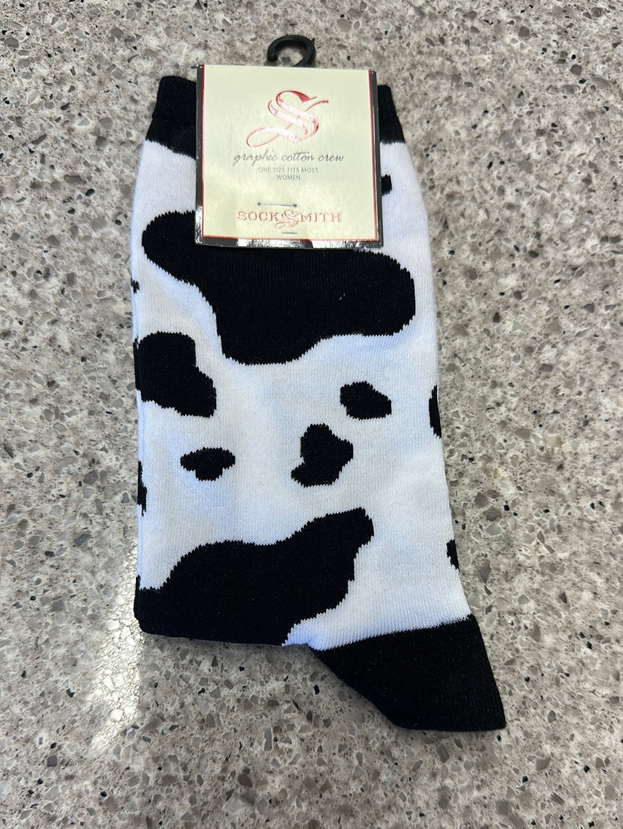 White Cow Socks – Farm Store at Sheldon Creek Dairy