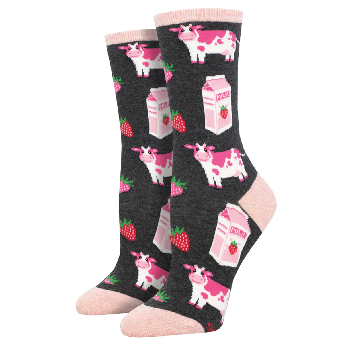 Strawberry Milk Socks – Farm Store at Sheldon Creek Dairy