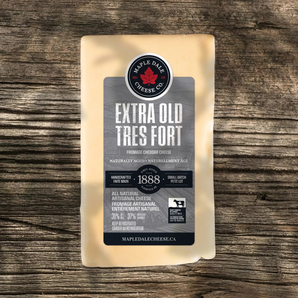 Extra Old Cheddar - Maple Dale Cheese – Farm Store at Sheldon Creek Dairy