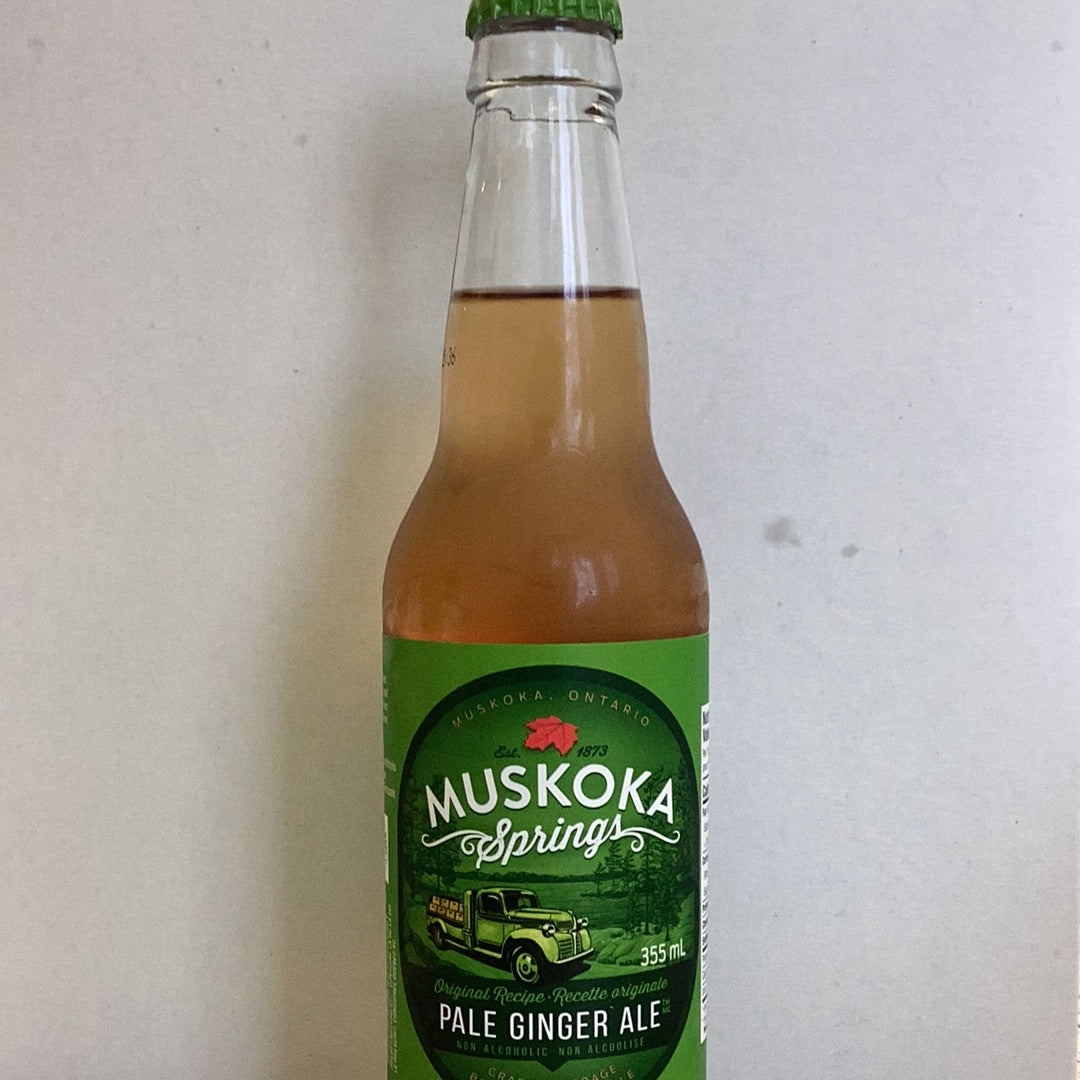 Pale Muskoka Ginger Ale – Sheldon Creek Dairy Farm Store