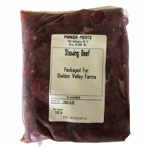 Stewing Beef 1lb – Farm Store at Sheldon Creek Dairy